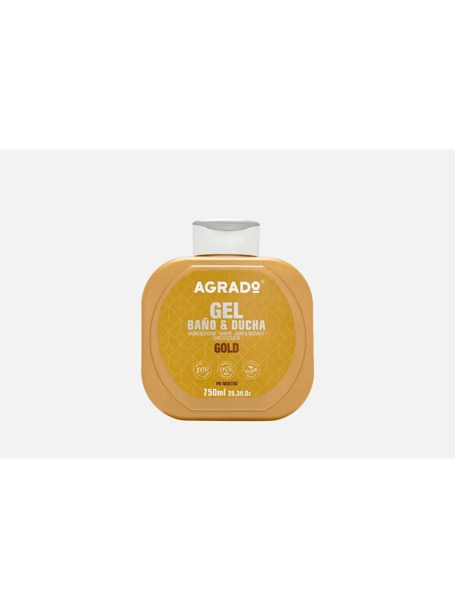 AGRADO Gold Гель для душа 750мл