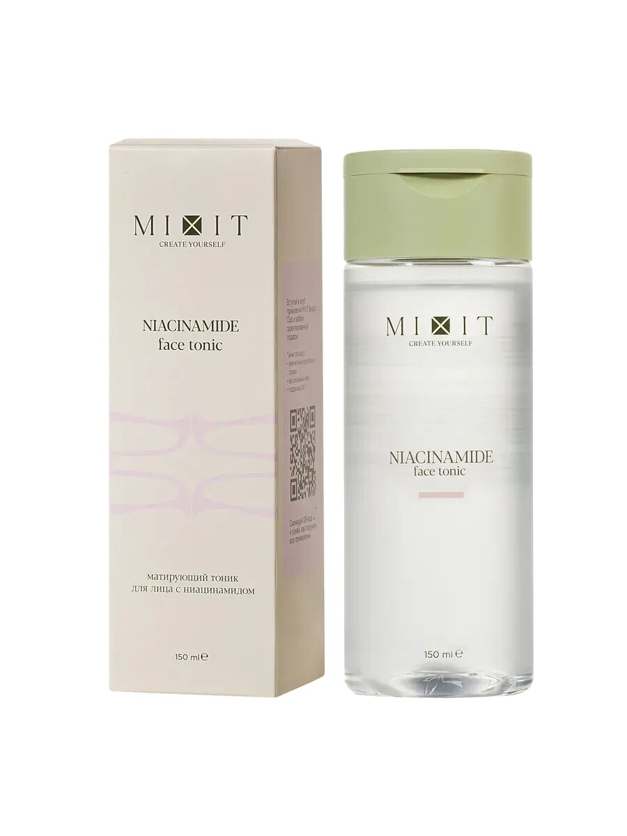 Mixit Niacinamide Матирующий тоник для лица с ниацинамидом 150 мл 1 шт