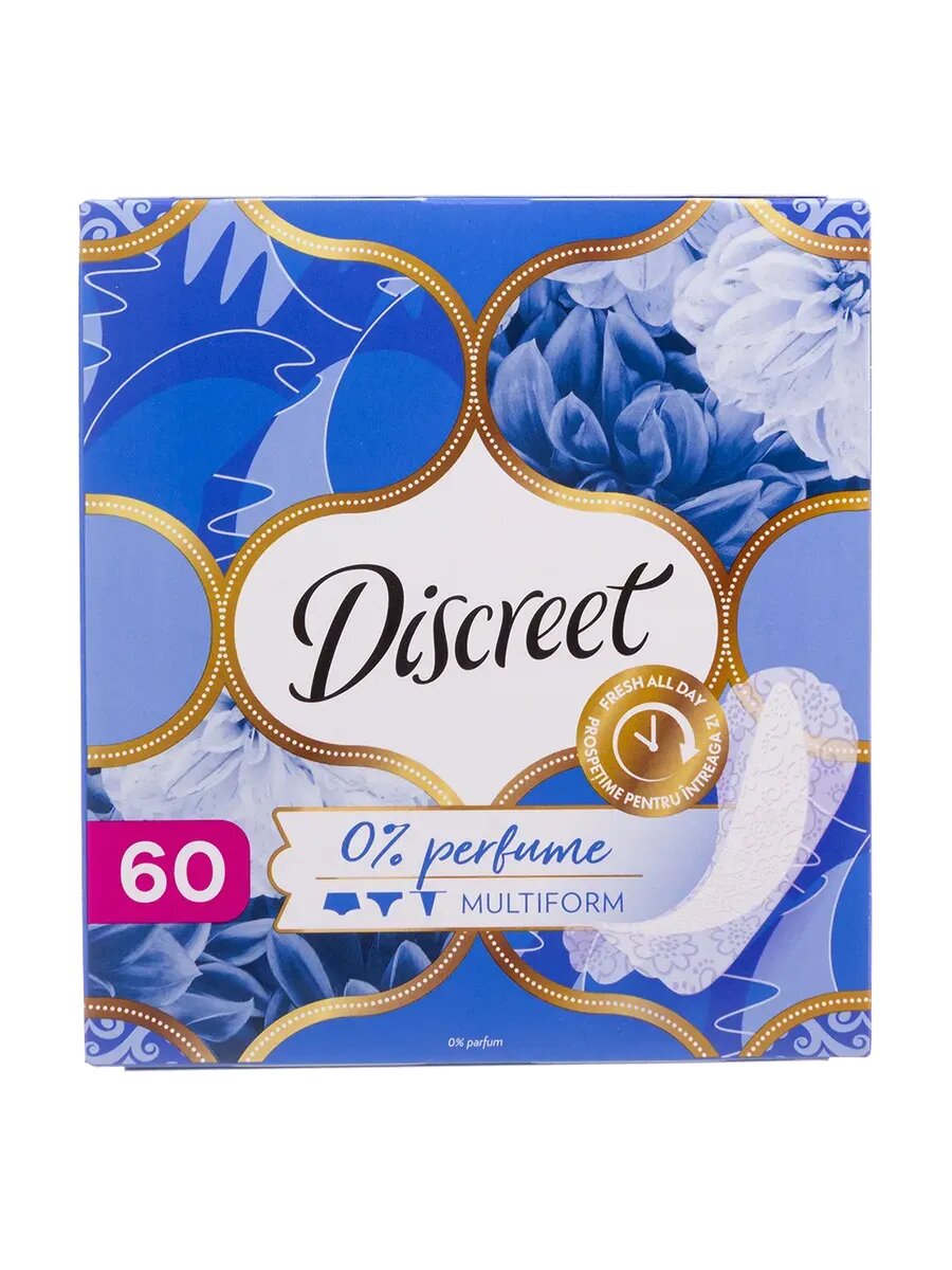 Discreet Прокладки Deo Air Multiform ежедневные 60 шт