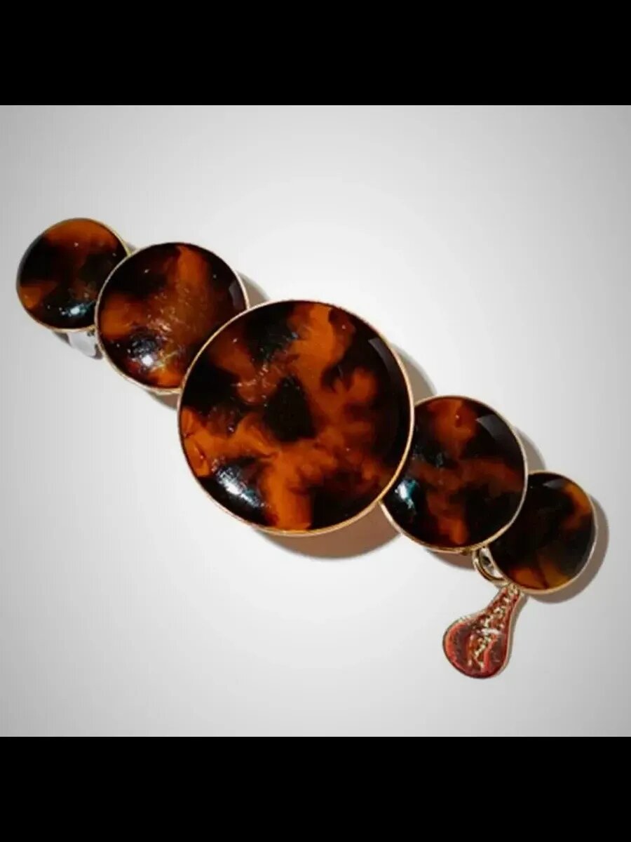 Benten Hair Clip "Planets" Заколка "Планеты" (черепах 1 шт