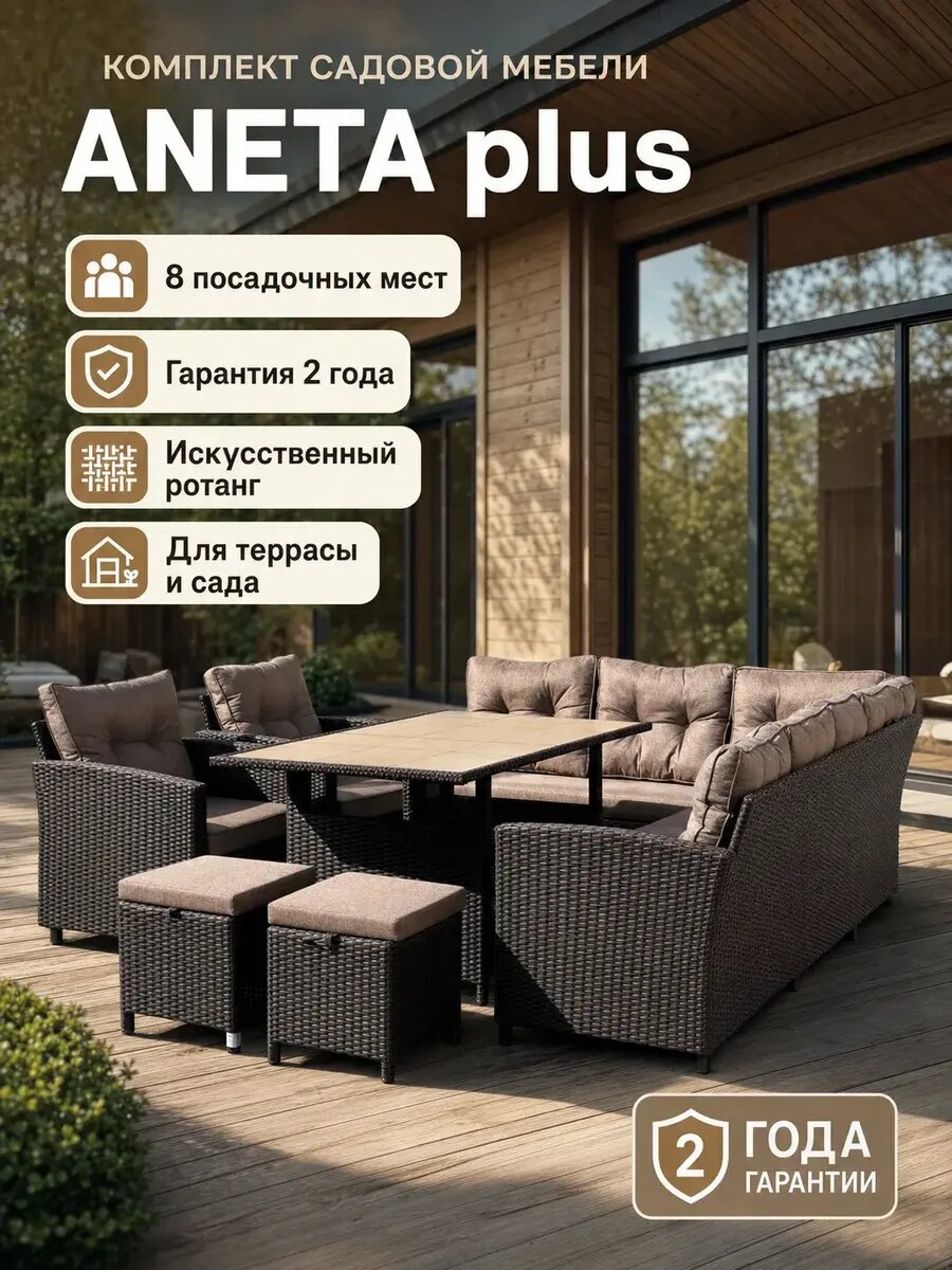 Комплект садовой мебели Aneta plus