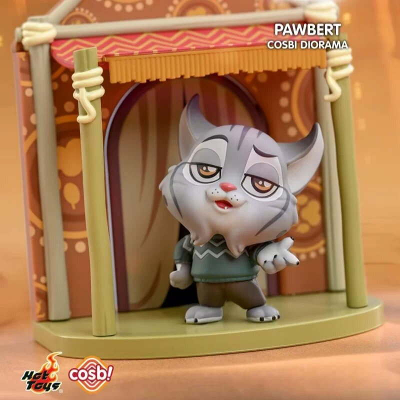 Zootopia 2 Фигурка Мистера Бига Сцена, Подтвержденная Открытие Коробки Коллекционная Настольная Статуя для Фанатов