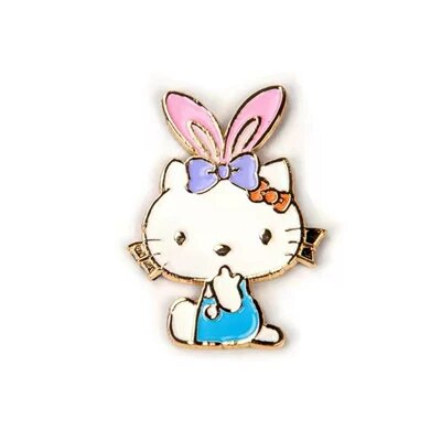 Магниты на холодильник MINISO Sanrio из цинкового сплава, серия Cinnamoroll Pochacco, декоративные магнитные наклейки в