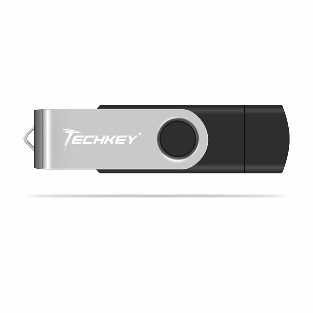 USB флешка Techkey 32 ГБ, черная