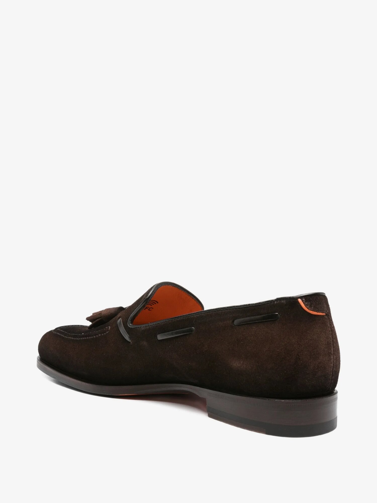 Топсайдеры Santoni, размер 43.5, коричневый — фото 1