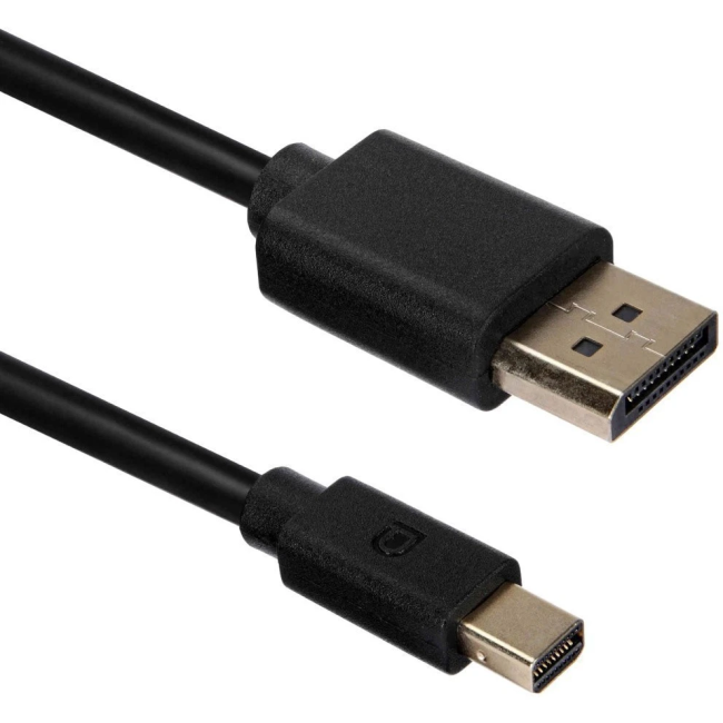 ACD Кабель ACD-DDMM2-18B DisplayPort 1.2, DP-mDP, Golden Plated, 20m/20m, Черный, 1.8м, |ACD-DDMM2-18B| (742491) — фото 1