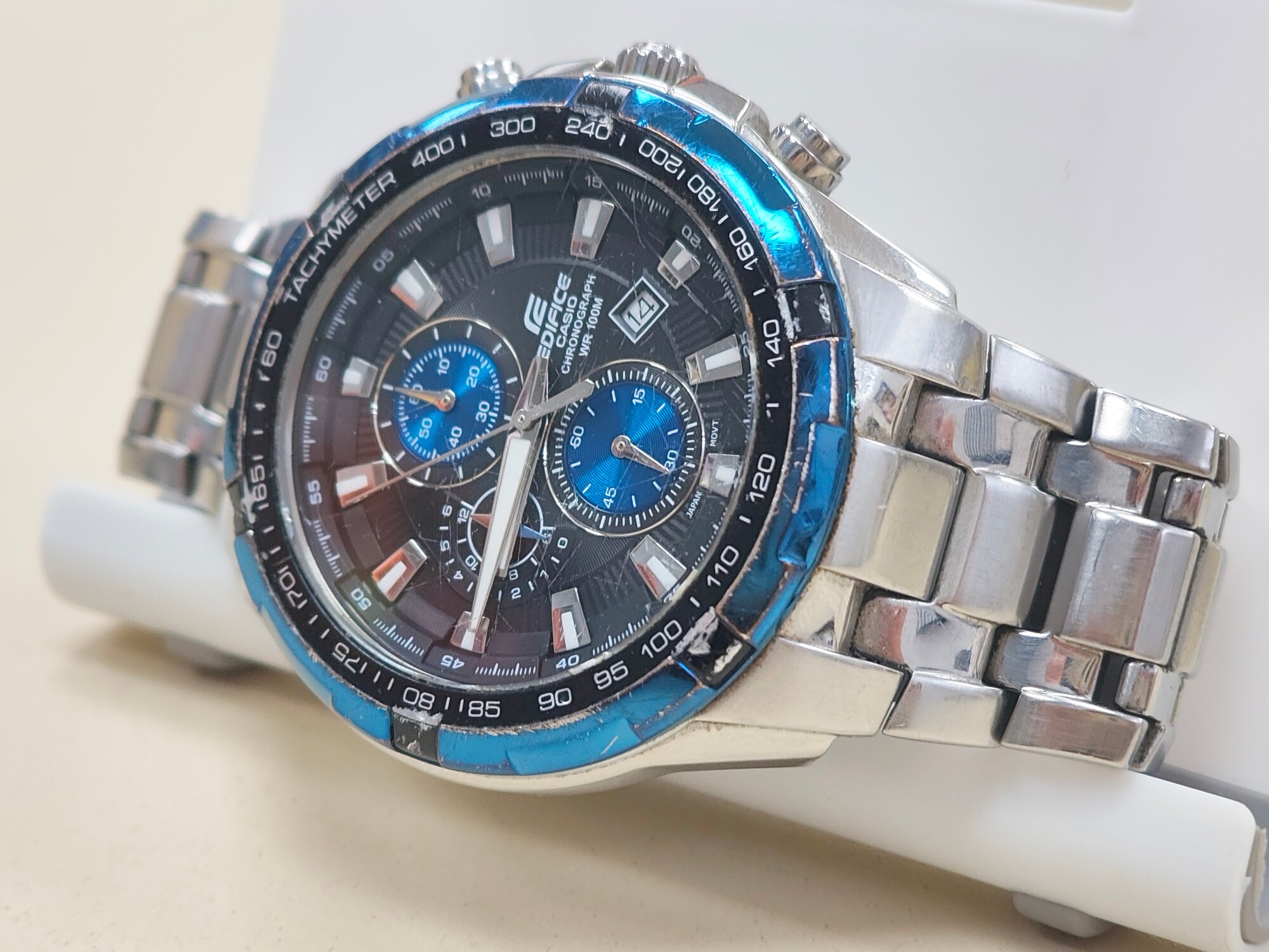 Наручные часы CASIO Edifice, синий Уценка Б/У