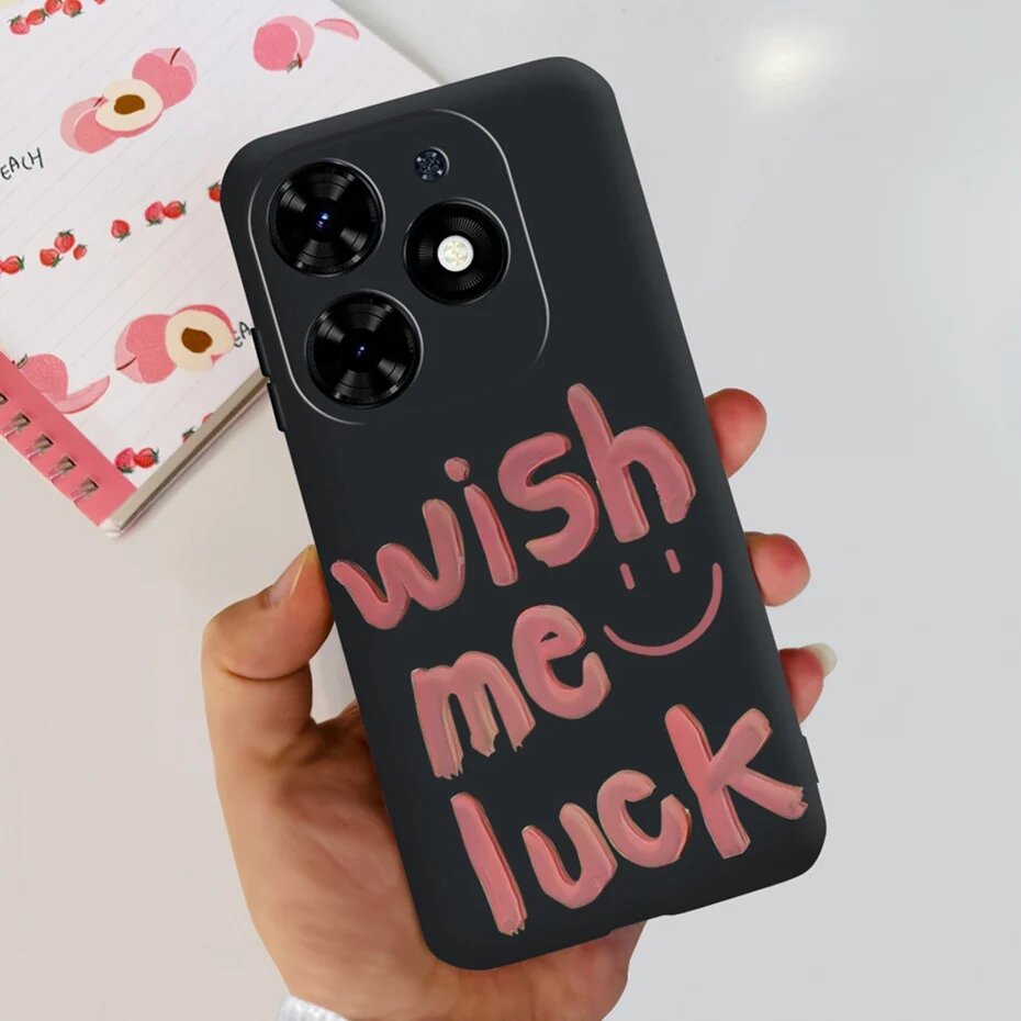 Чехол для Infinix Smart 8 2024, милый цветочный кот, чехол для телефона, чехол для Infinix Smart8 X6525, мягкая силиконовая задняя крышка из ТПУ