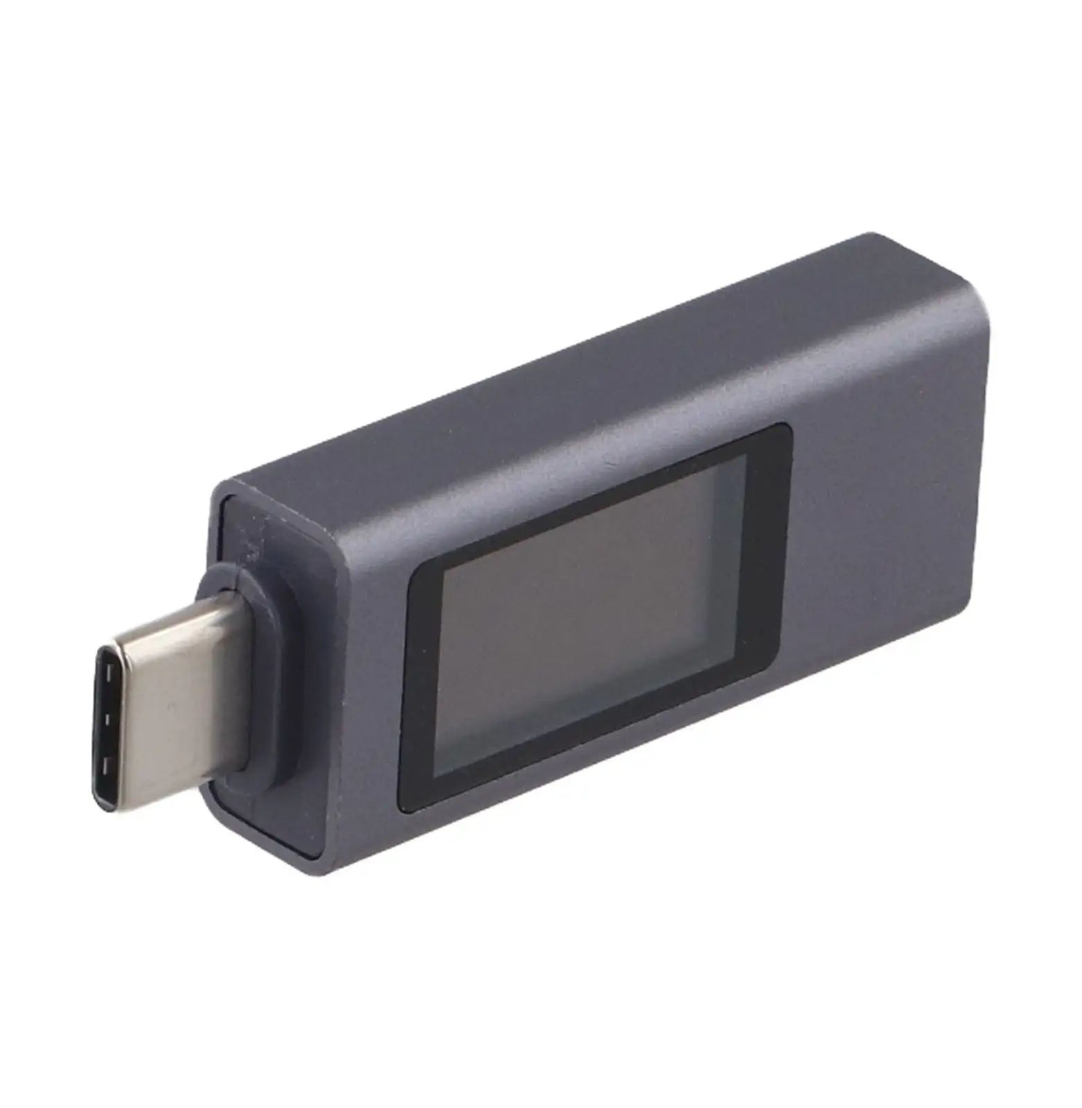 Тестер USB C Измеритель Мощности 4-30V 0-12A Цифровой Мультиметр Тестер напряжения Тока