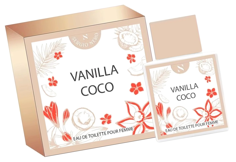 Sergio Nero Vanilla Coco туалетная вода 50 мл / Ванилла Коко для женщин