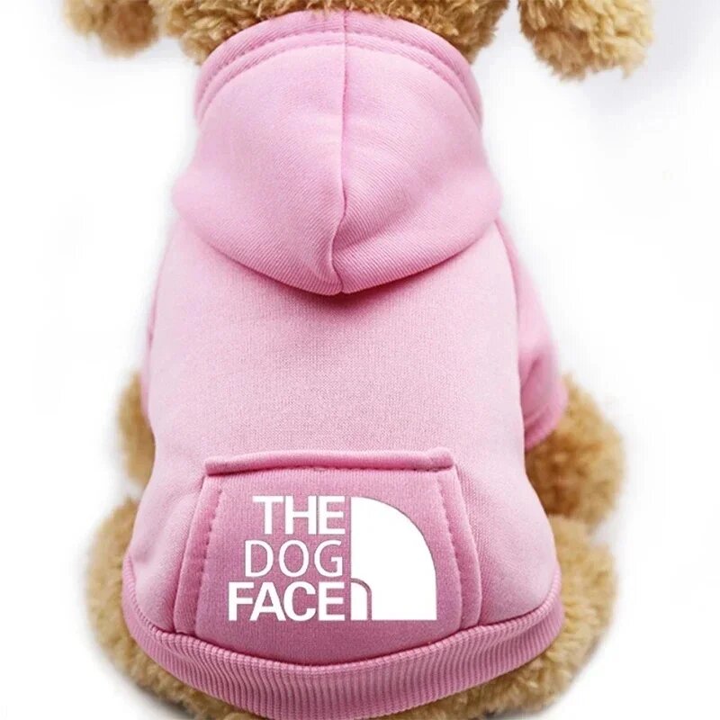 Розовая толстовка для собак The Dog Face, XXL