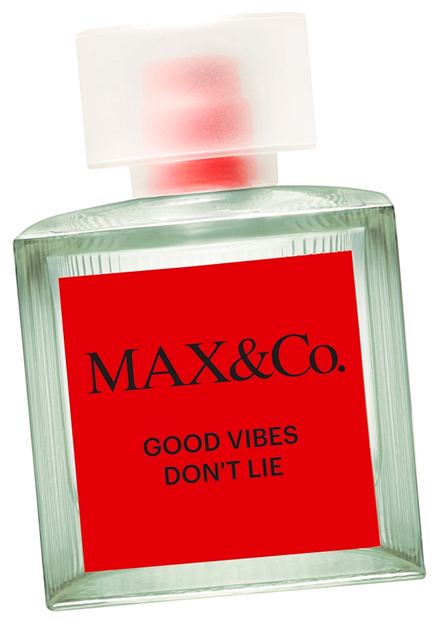 Женский парфюм Max and Co Good Vibes Dont Lie 50 мл - Макс Энд Ко Гуд Вайбс Донт Лай