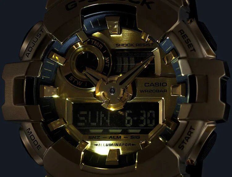 CASIO, золотистый — фото 1