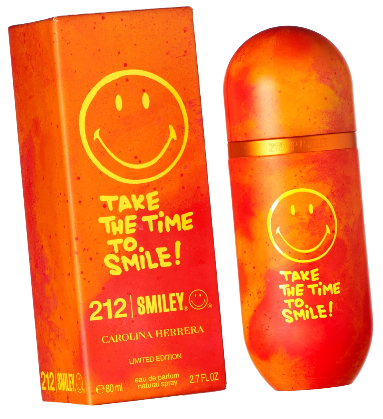 212 Смайли женская парфюмерная вода 80 мл - Carolina Herrera 212 Smiley / Каролина Херрера