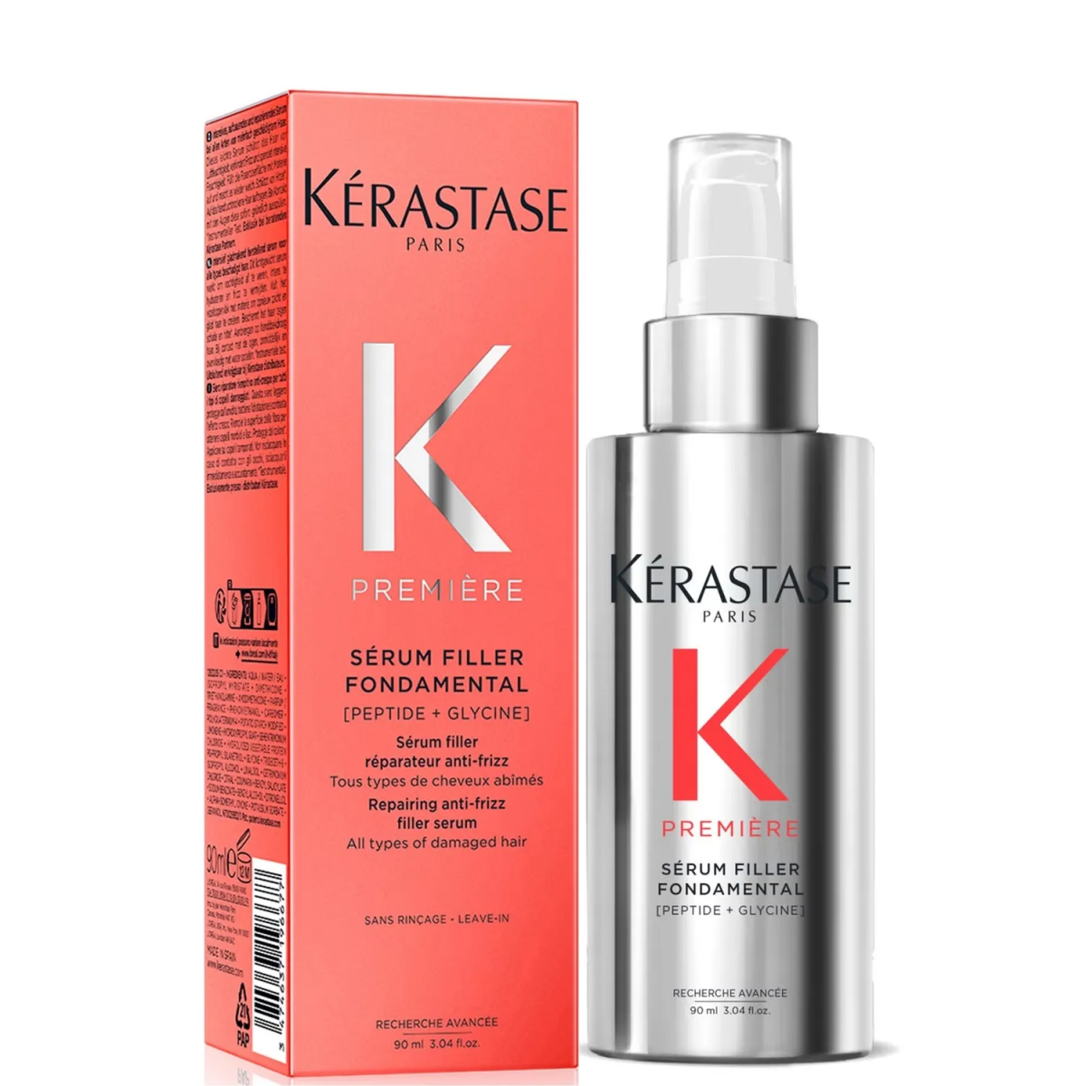 PREMIER SERUM FILLER FUNDAMENTAL Восстанавливающая сыворотка - филлер для восстановления поврежденных волос 90 мл.