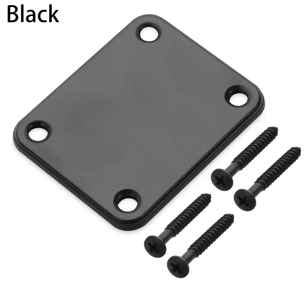 Шейная пластина для гитары ST Electric черная Черный, black