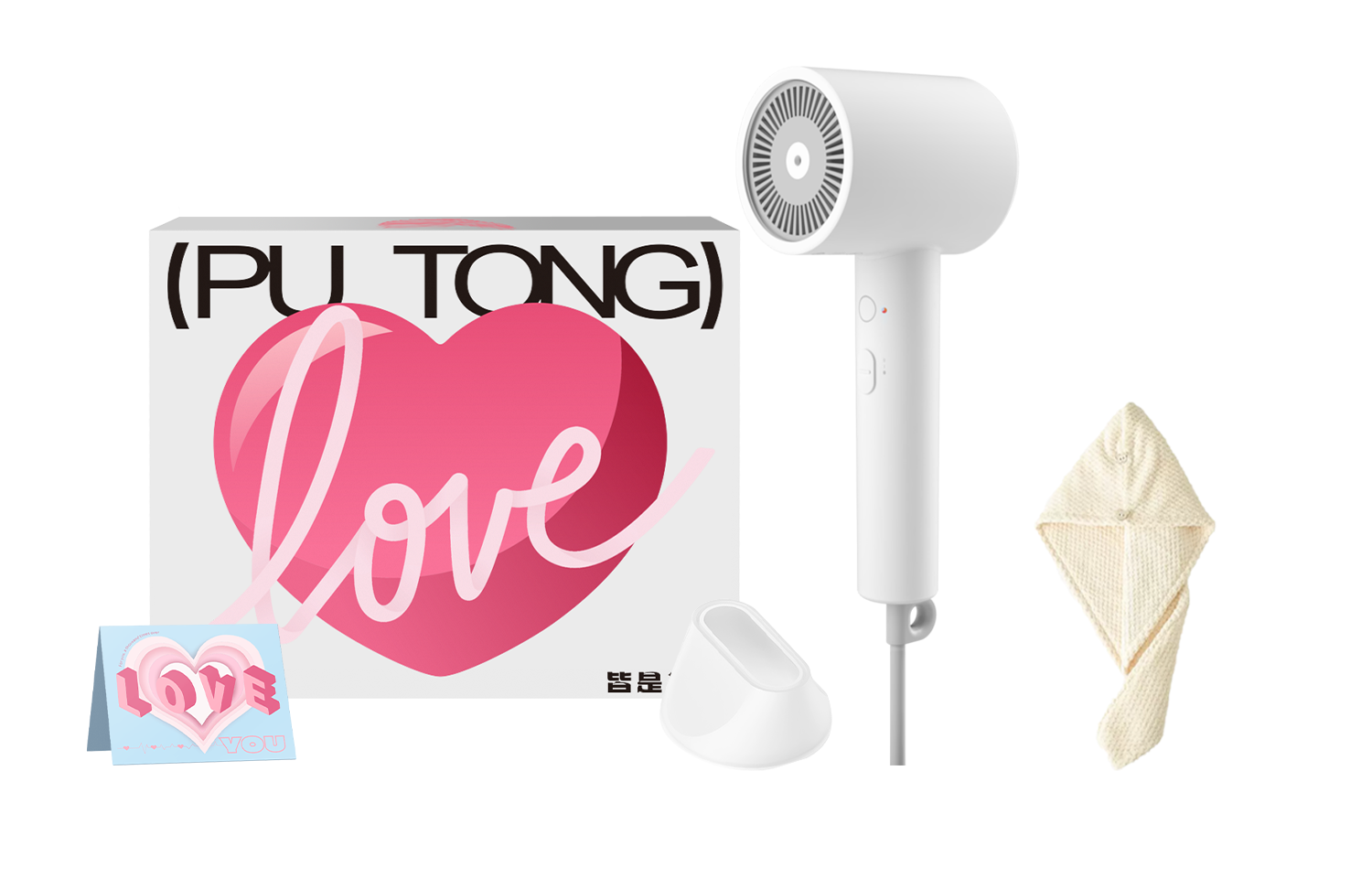 Фен унисекс Xiaomi Mi Ionic Hair Dryer H300