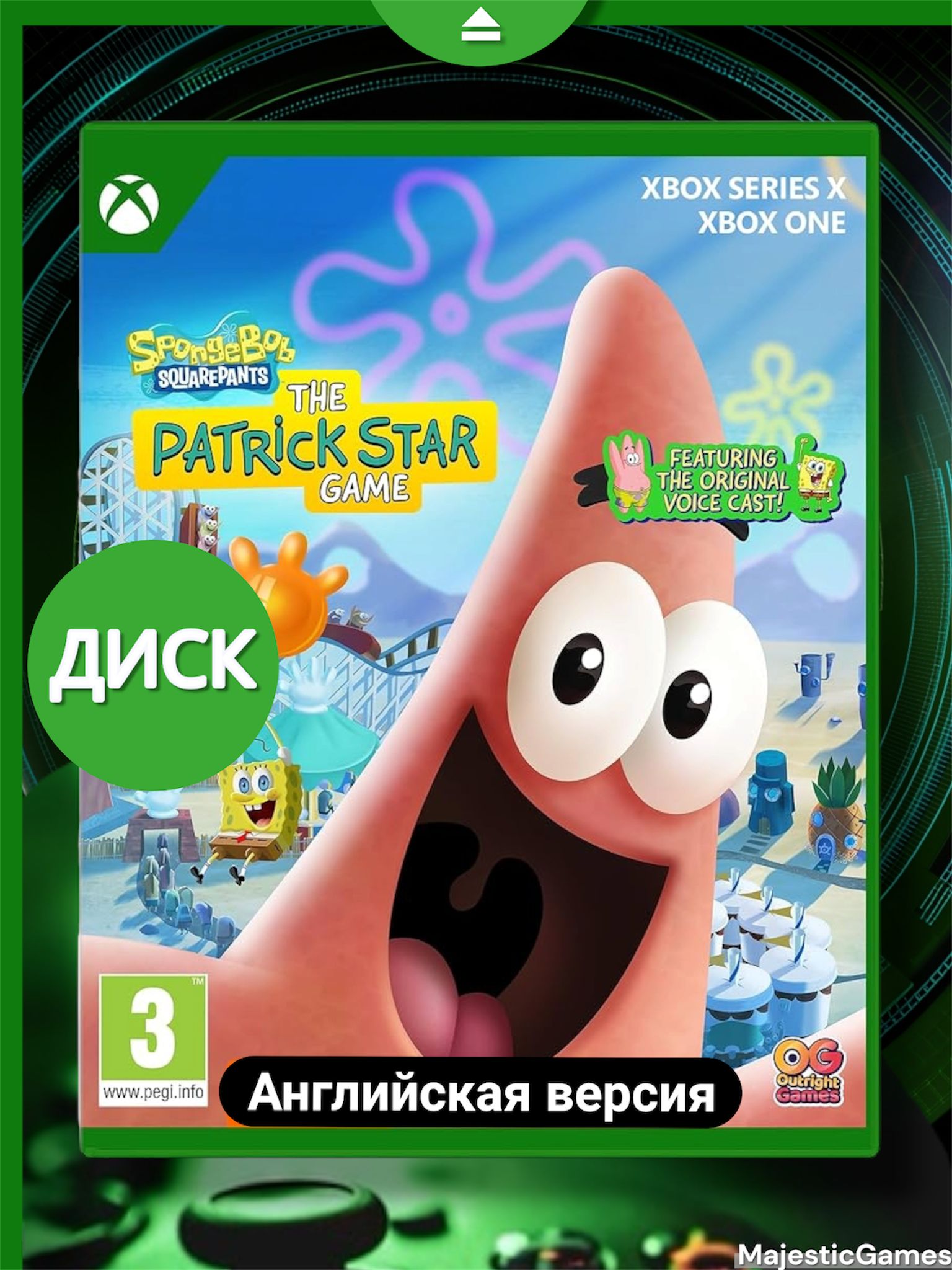 Игра SpongeBob SquarePants: The Patrick Star Game (Диск, Xbox One, Xbox Series X, Английская версия)