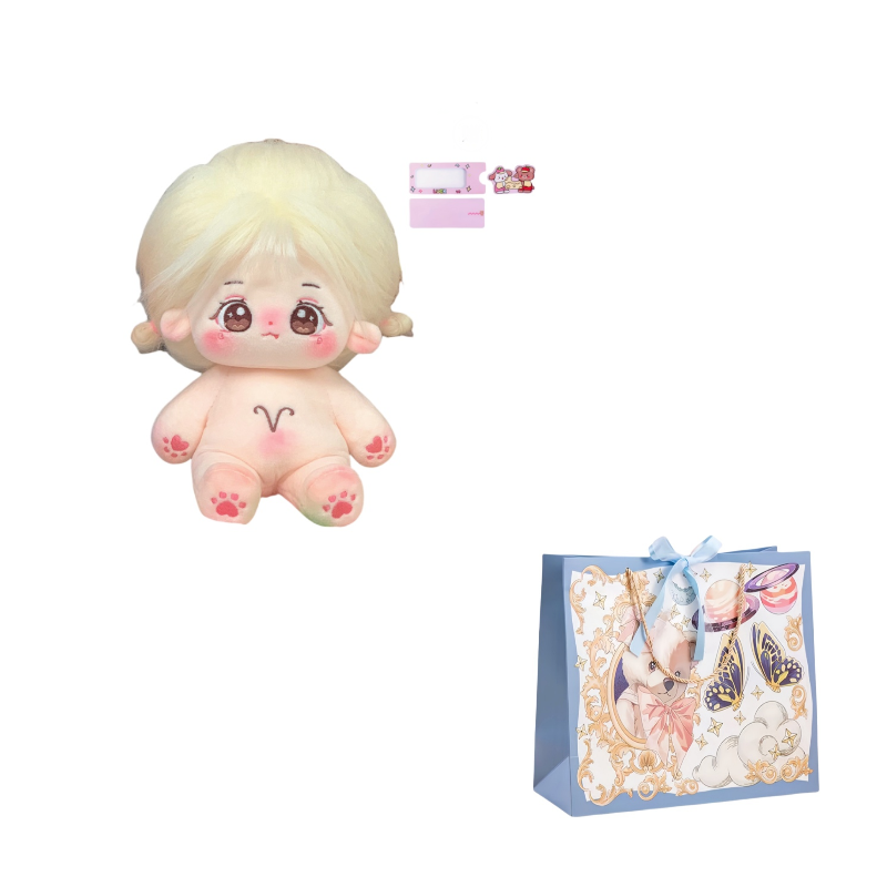 Куклы унисекс AOLETU Двенадцати Созвездий, Aries (Comes with A Puppy Pull Greeting Card), F EU