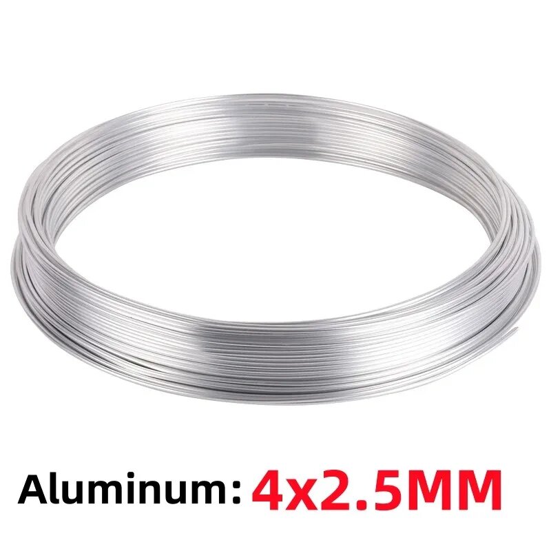 Маслопроводные трубки 4/6/8 мм медные, алюминиевые, нейлоновые 1 Meter, Aluminum-4x2.5MM