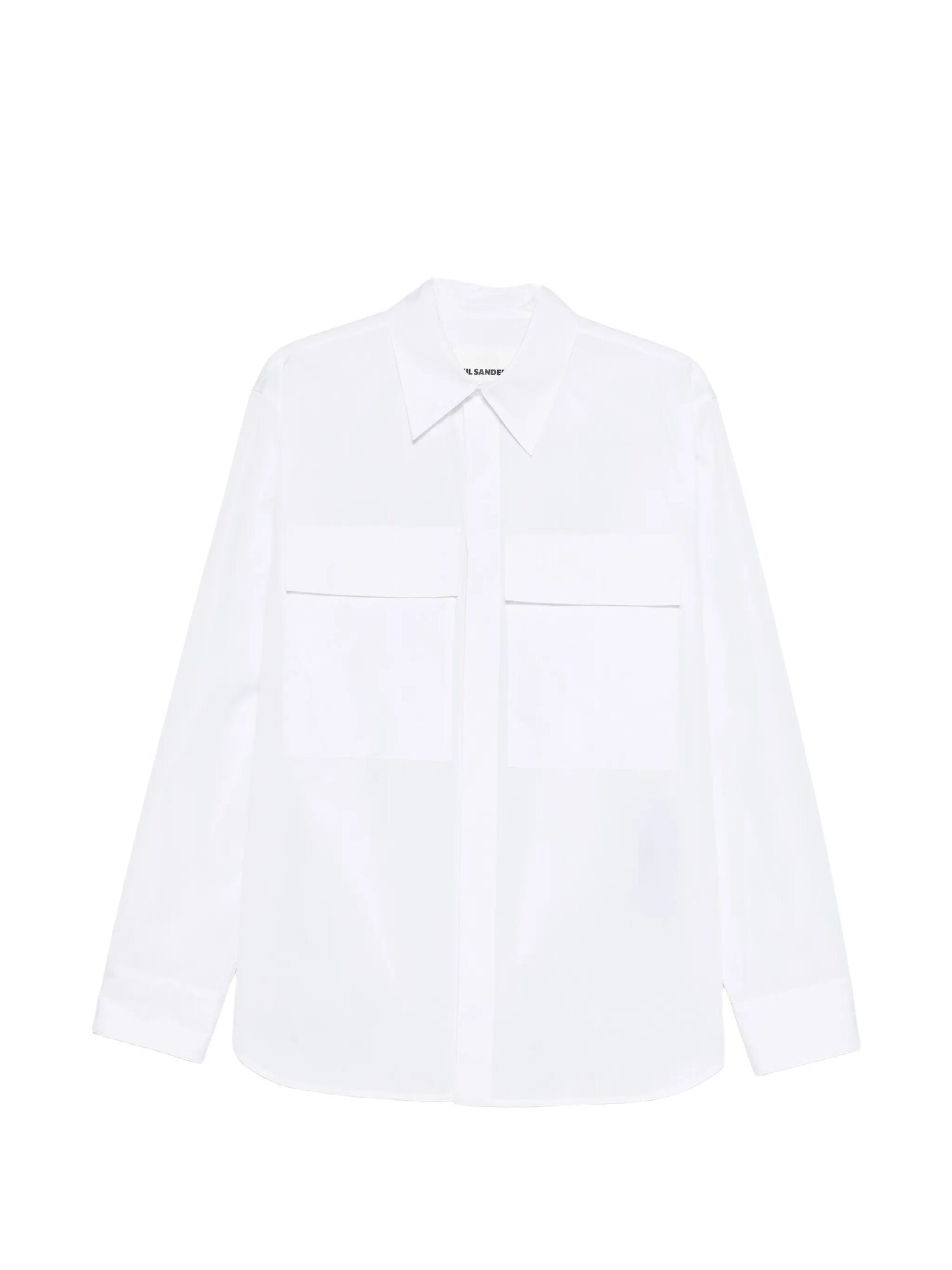 Рубашка Jil Sander Chest-pocket shirt
