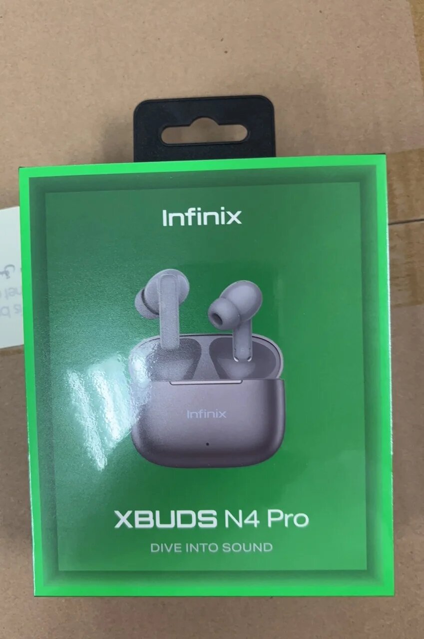 Беспроводные наушники Infinix XBUDS N4 Pro XE32EU чёрные Bluetooth