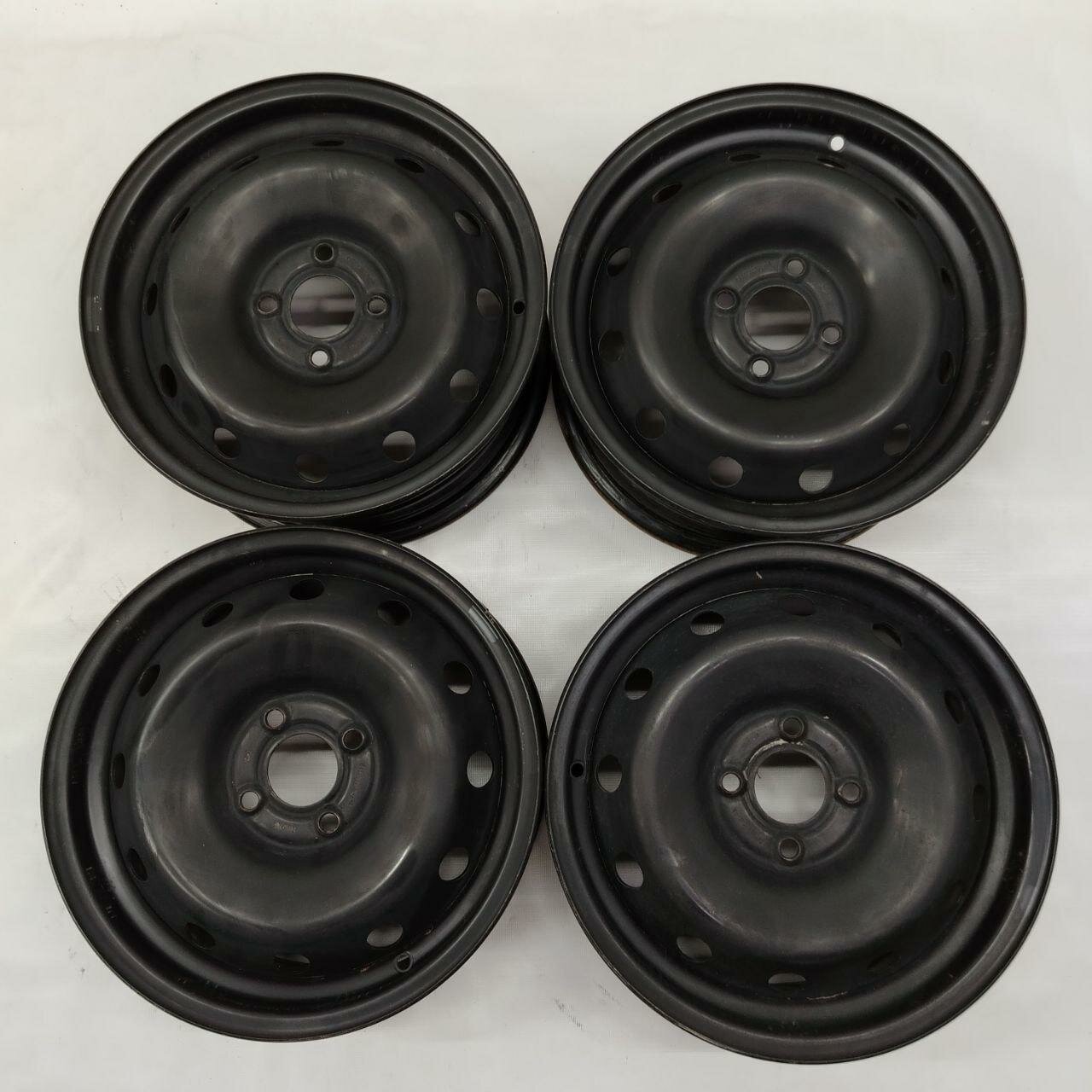 Комплект (4 шт) колесных дисков Штампованные 15x6 PCD 4x100 D60.1 ET50 (оригинал)