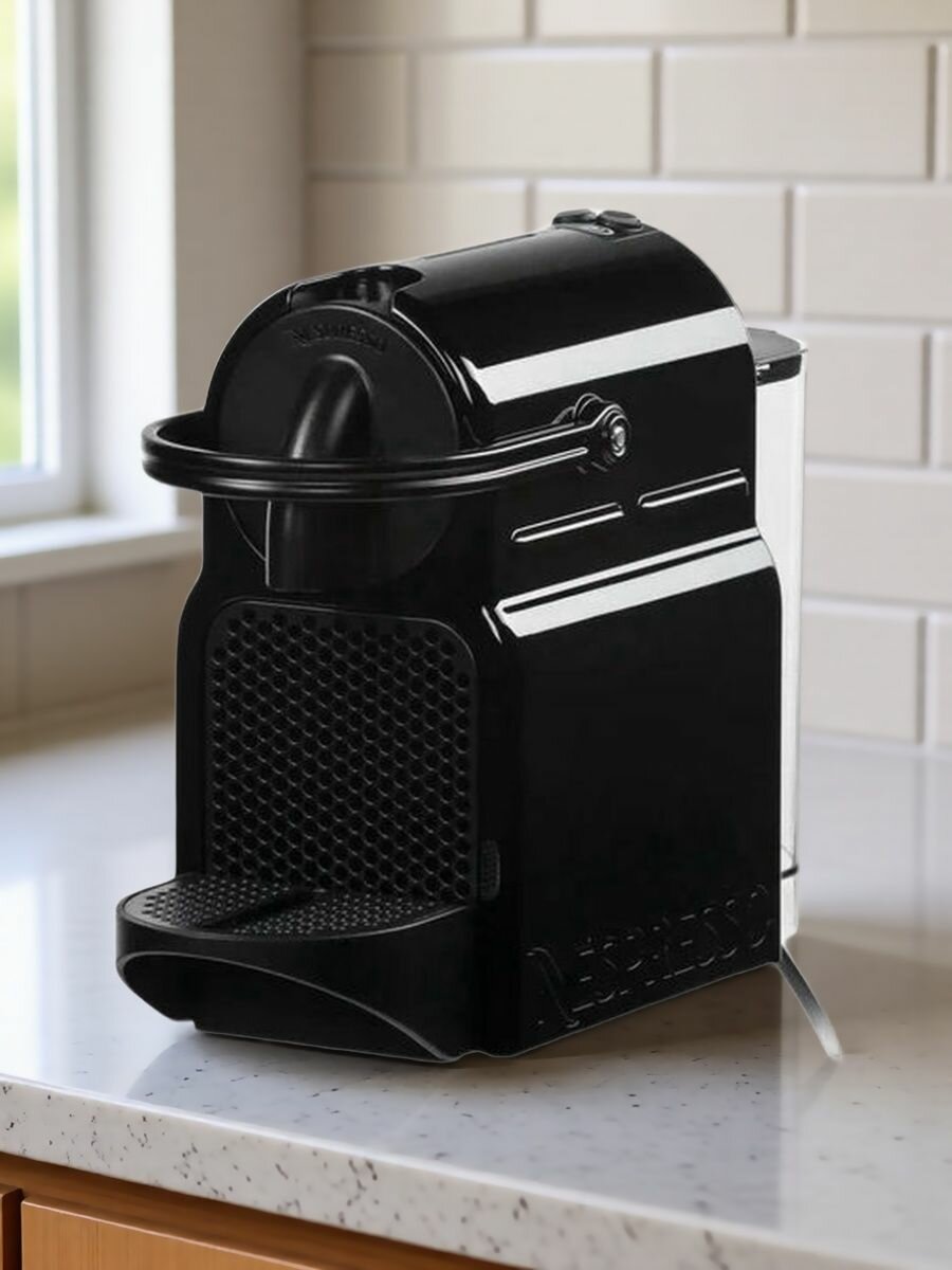 Капсульная кофемашина Nespresso Delonghi EN 80. B Inissia (черная)
