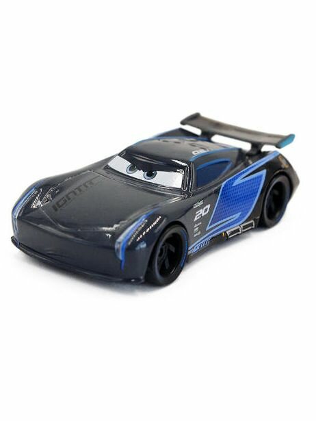 Металлическая машинка McQueen из мультфильма "Тачки" модель - Белая Rust-eze