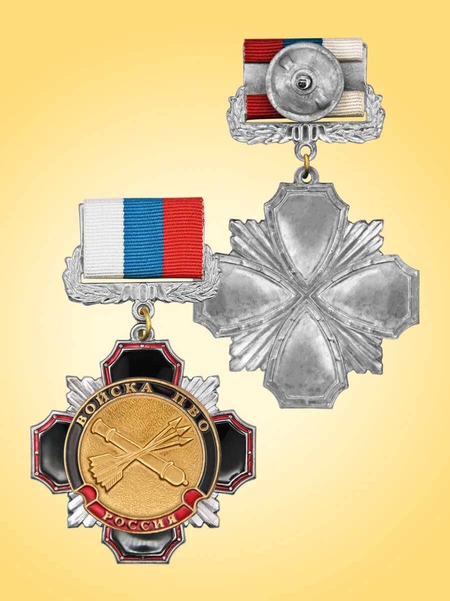 Знак Черный Крест ПВО — фото 1