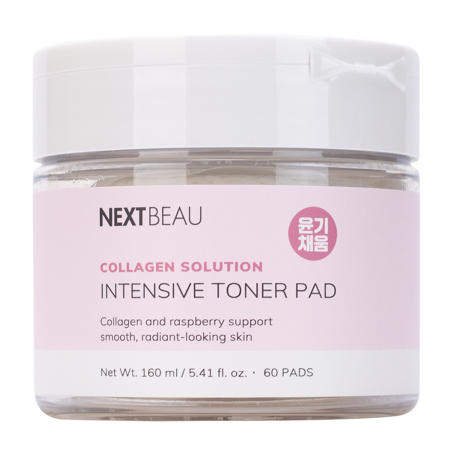 NEXTBEAU Тонер-пэды омолаживающие с коллагеном, 60 шт.