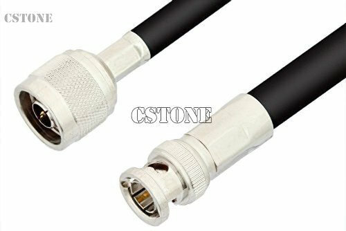 75 Ohm N штыревой к 75 Ом BNC штыревой кабель используя 75 Ом RG11 коаксиальный