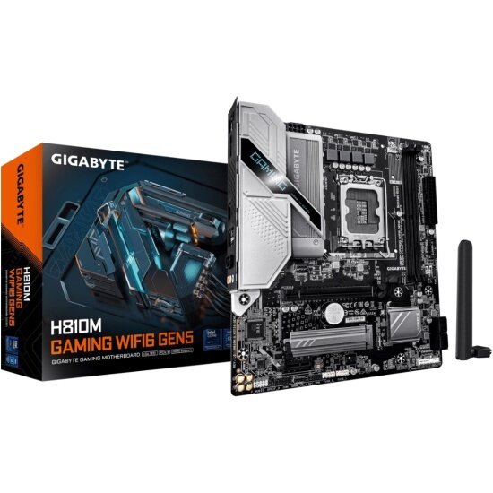 Материнская плата Gigabyte H810M G WIFI6 GEN5 (LGA1851, mATX)