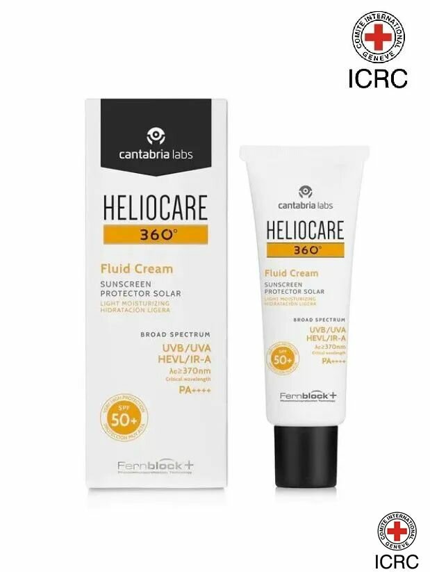 Heliocare 360 Fluid Cream Spf50+ Крем для защиты от солнца 50 мл