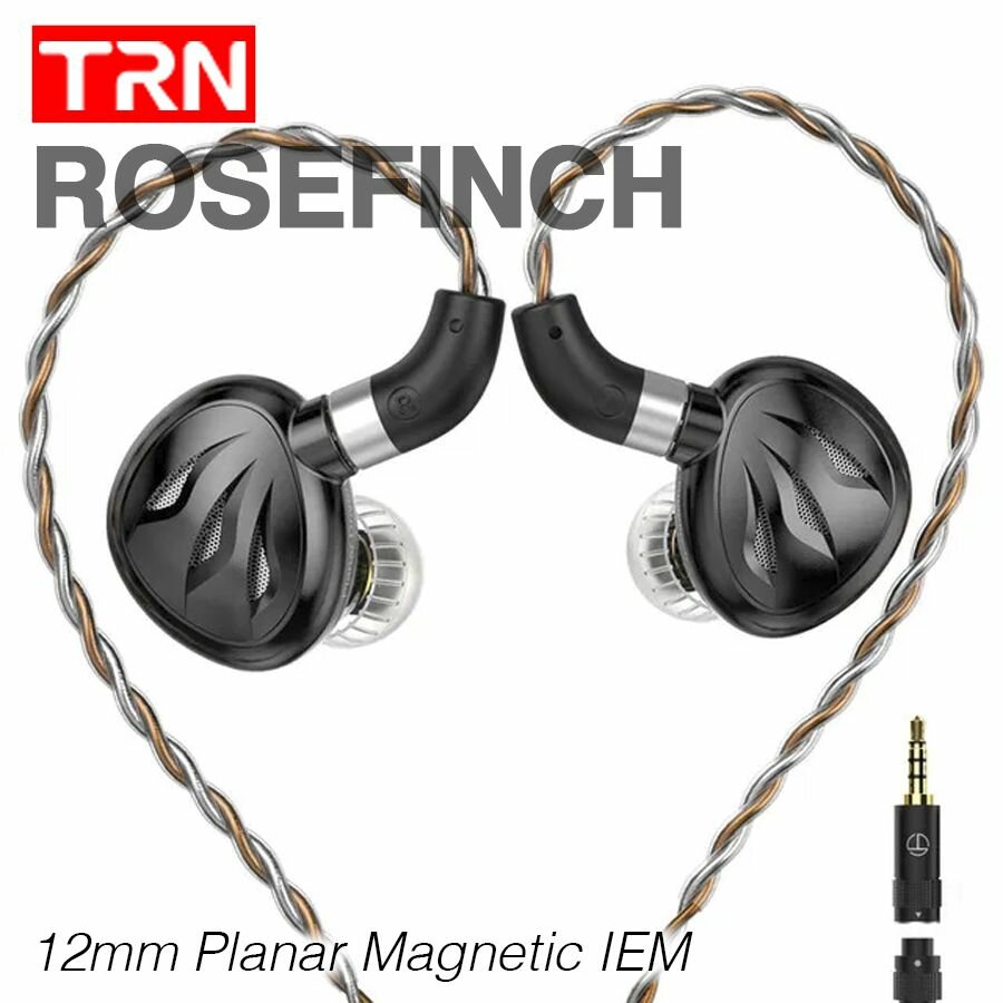 TRN Rosefinch Планарные магнитные внутриканальные наушники