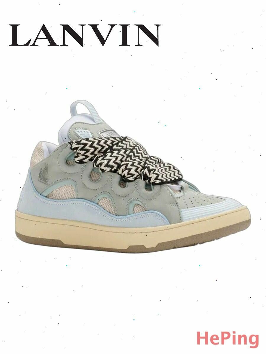 Кроссовки Lanvin Lanvin Curb leather ETN0