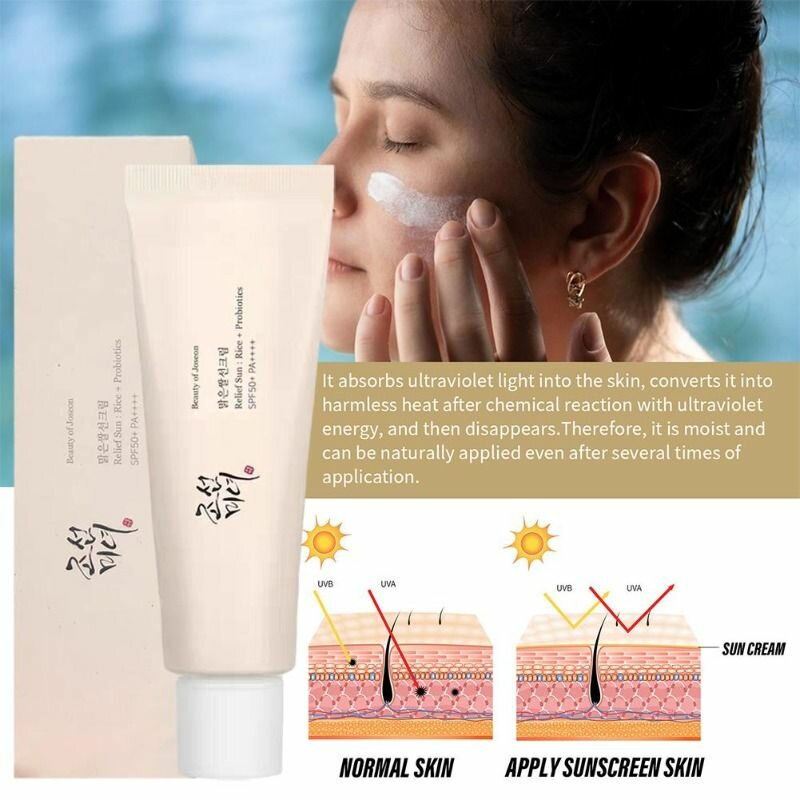 Солнцезащитный крем флюид для лица увлажняющий спф50 SPF50+, 50 мл спф 50 50мл