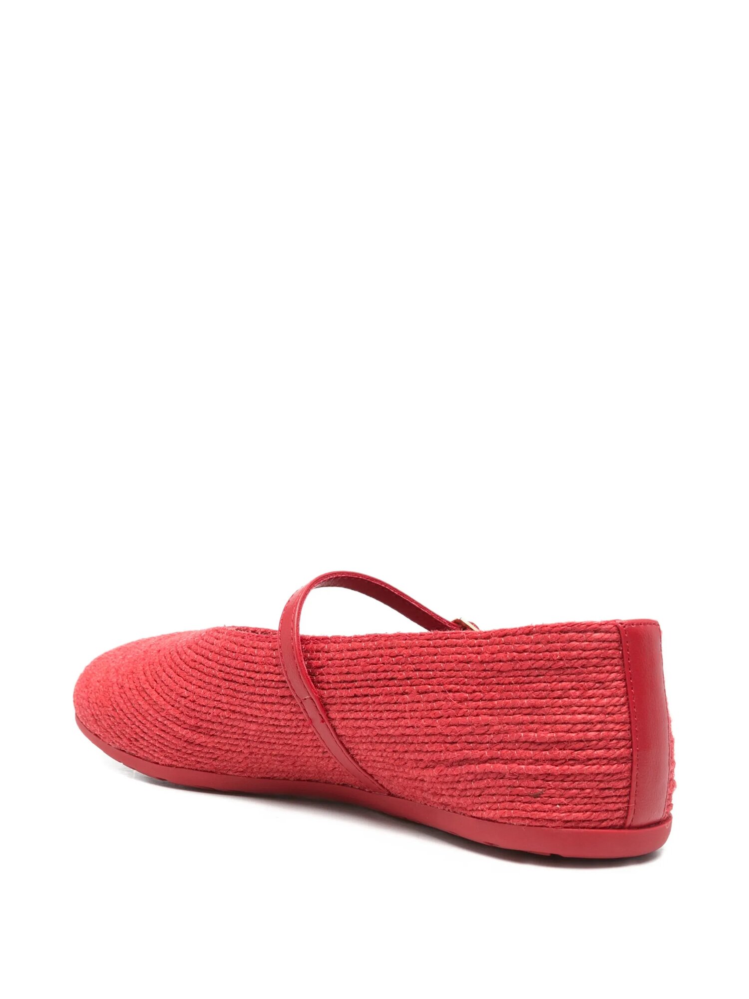 Балетки Paloma Barcelo Raffia ballet flats, размер 39, красный — фото 1