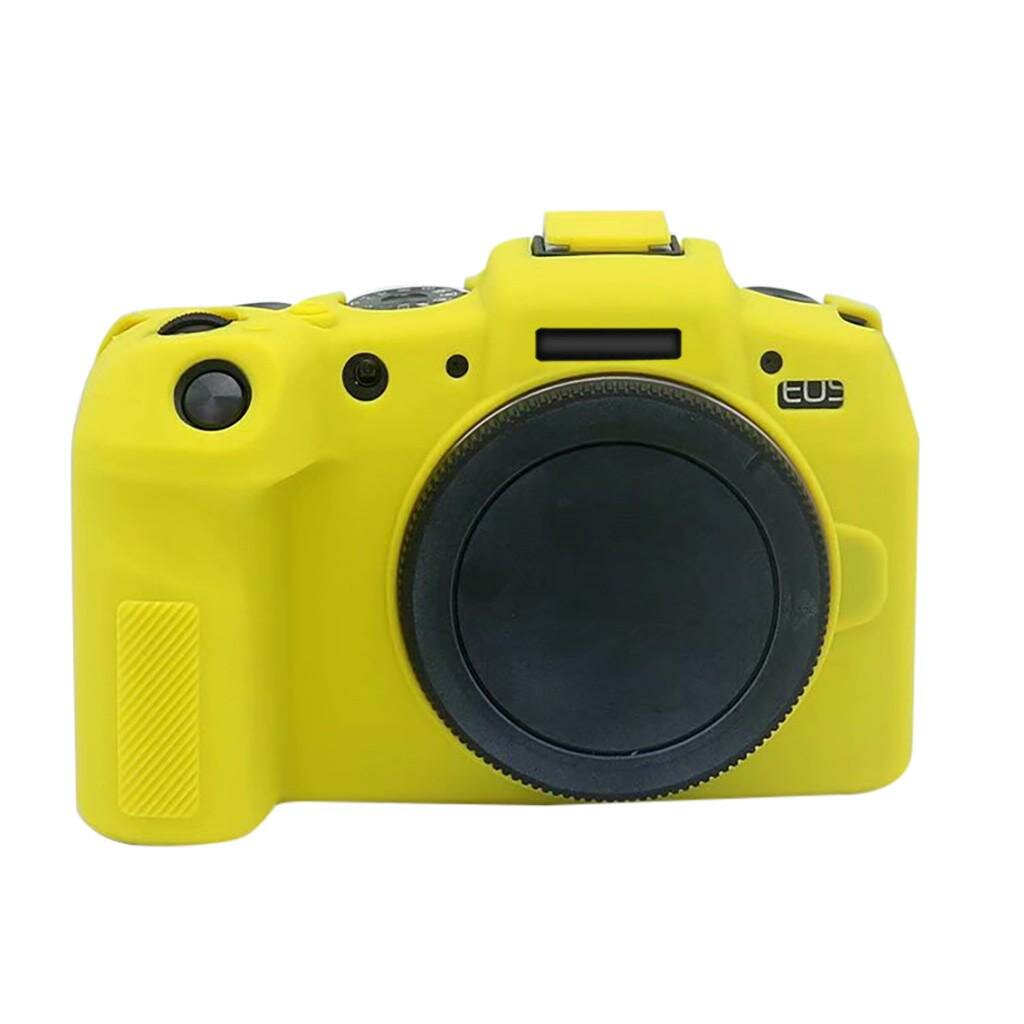 Силиконовый чехол CameraCase для Canon EOS RP (желтый) (001)