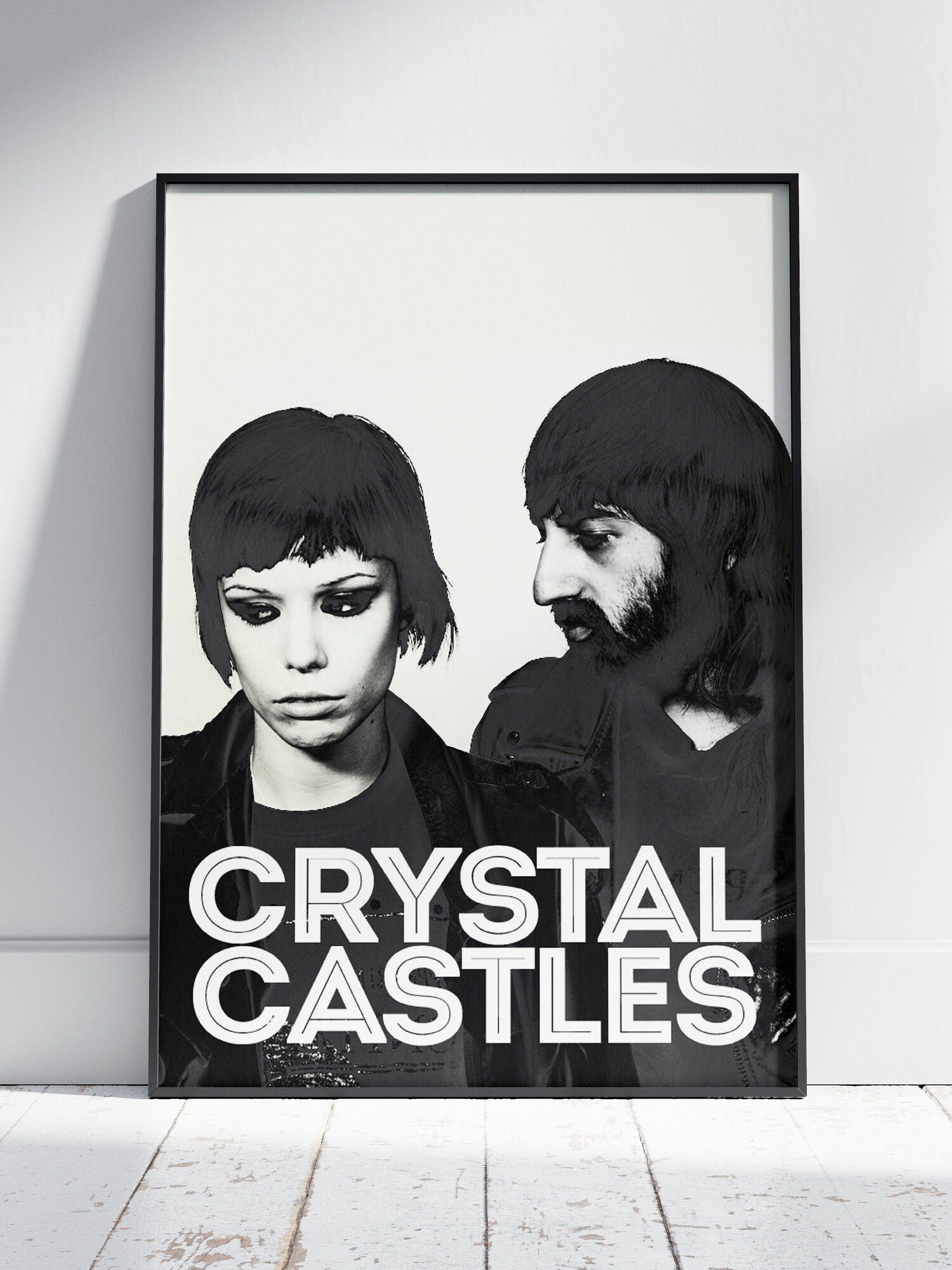 Плакат на стену для интерьера Кристал Кастлс (Crystal Castles 8) - Постер по музыке и артисту формата A4 (21x30 см)