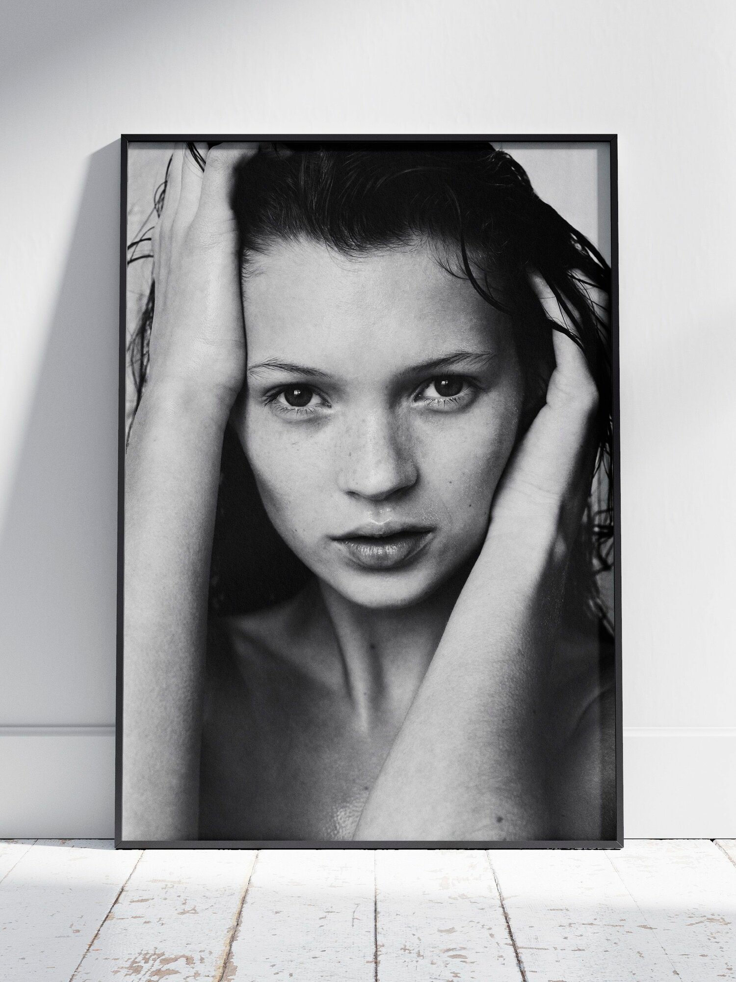 Плакат на стену для интерьера Кейт Мосс (Kate Moss 15) - Постер по модели, бренду и моде формата A4 (21x30 см)