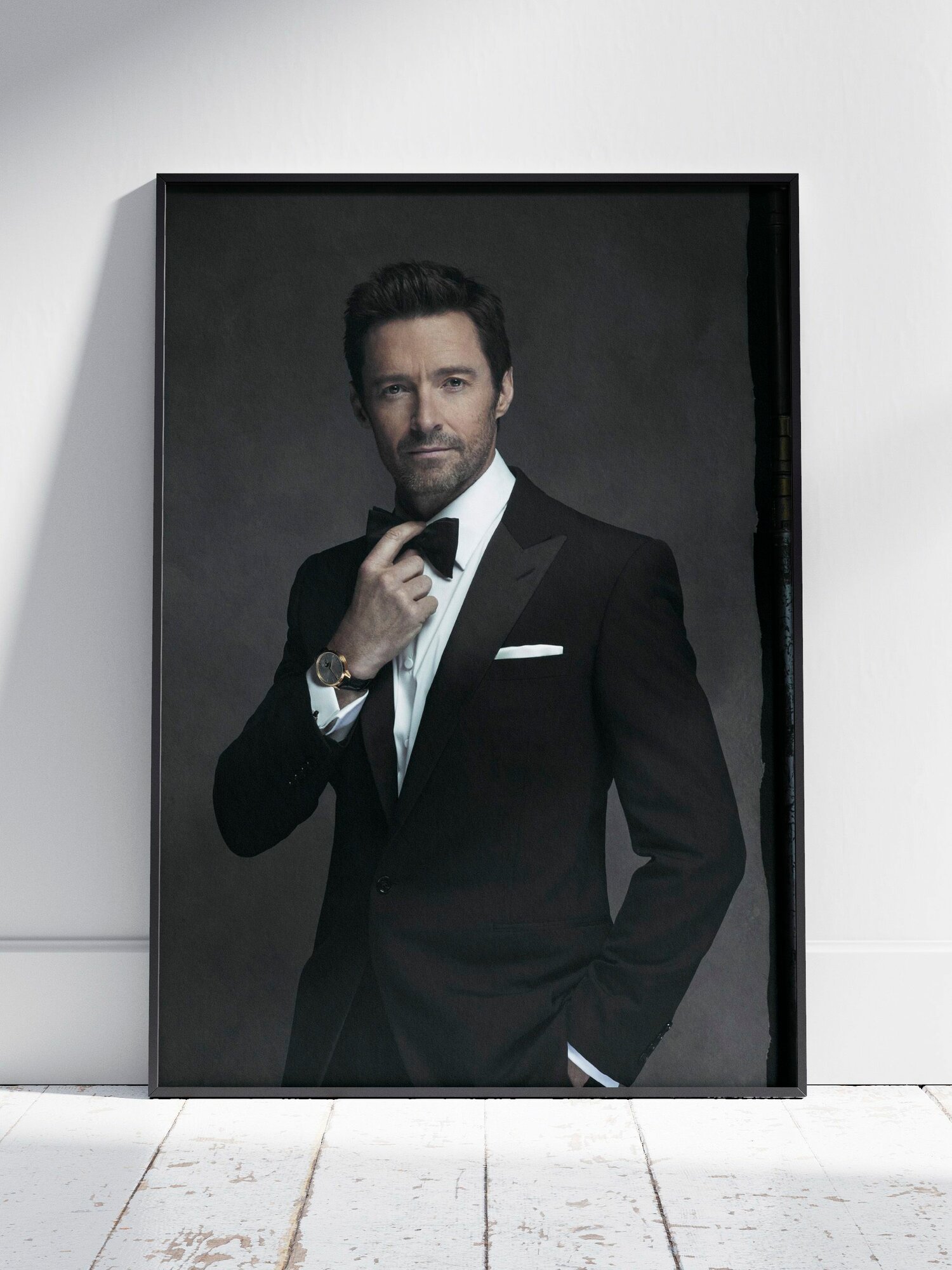 Плакат на стену для интерьера Хью Джекман (Hugh Jackman 29) - Постер по актеру фильма, кино, сериала формата A4 (21x30 см)