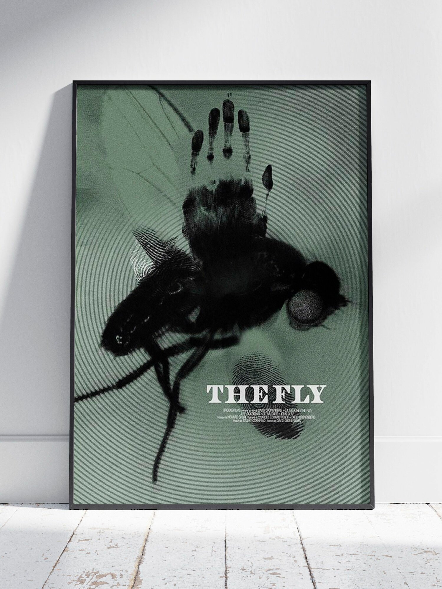 Плакат на стену для интерьера Насекомые (Муха 4) - Постер по энтомологии формата A4 (21x30 см)