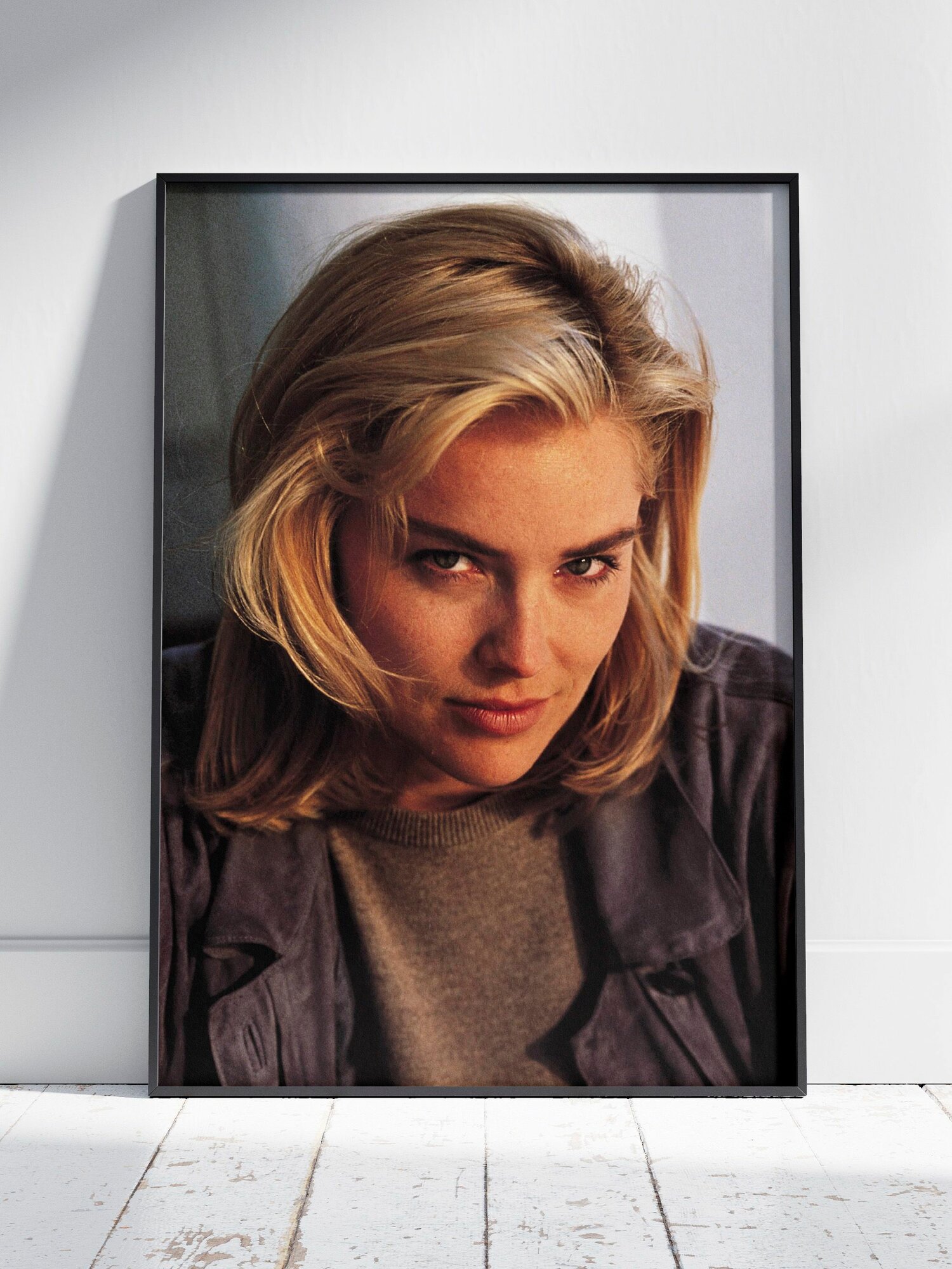 Плакат на стену для интерьера Шэрон Стоун (Sharon Stone 18) - Постер по актеру фильма, кино, сериала формата A4 (21x30 см)