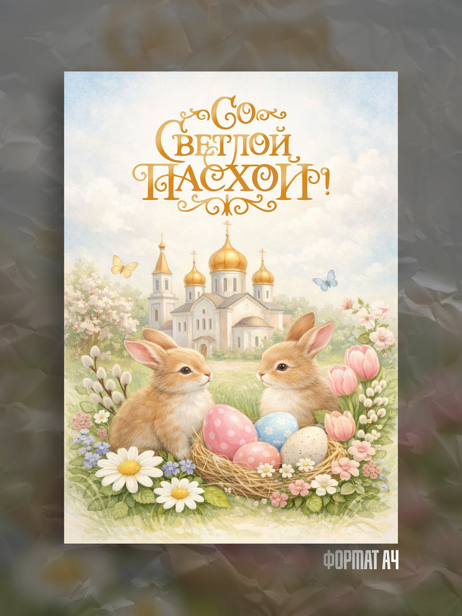 Плакат Пасха