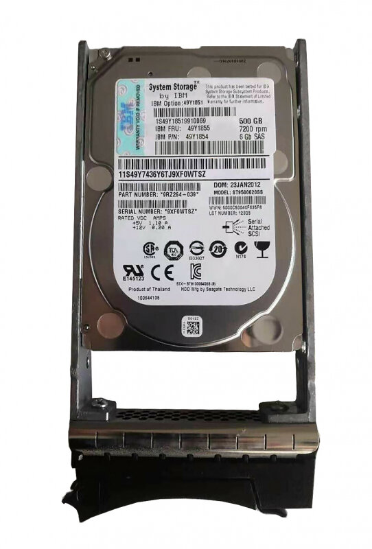 Жесткий диск IBM 49Y1854 500Gb SAS 2,5" HDD