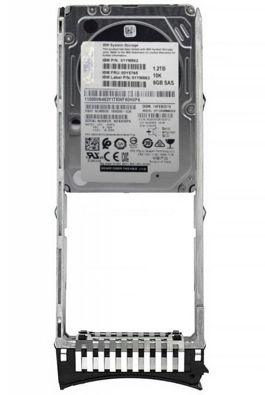 Жесткий диск IBM 01YM863 1,2Tb 10000 SAS 2,5" HDD