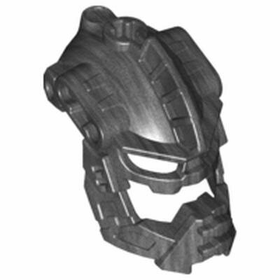 Деталь Lego 98575 Hero Factory Mask (Black Phantom / Speeda Demon / Voltix)
