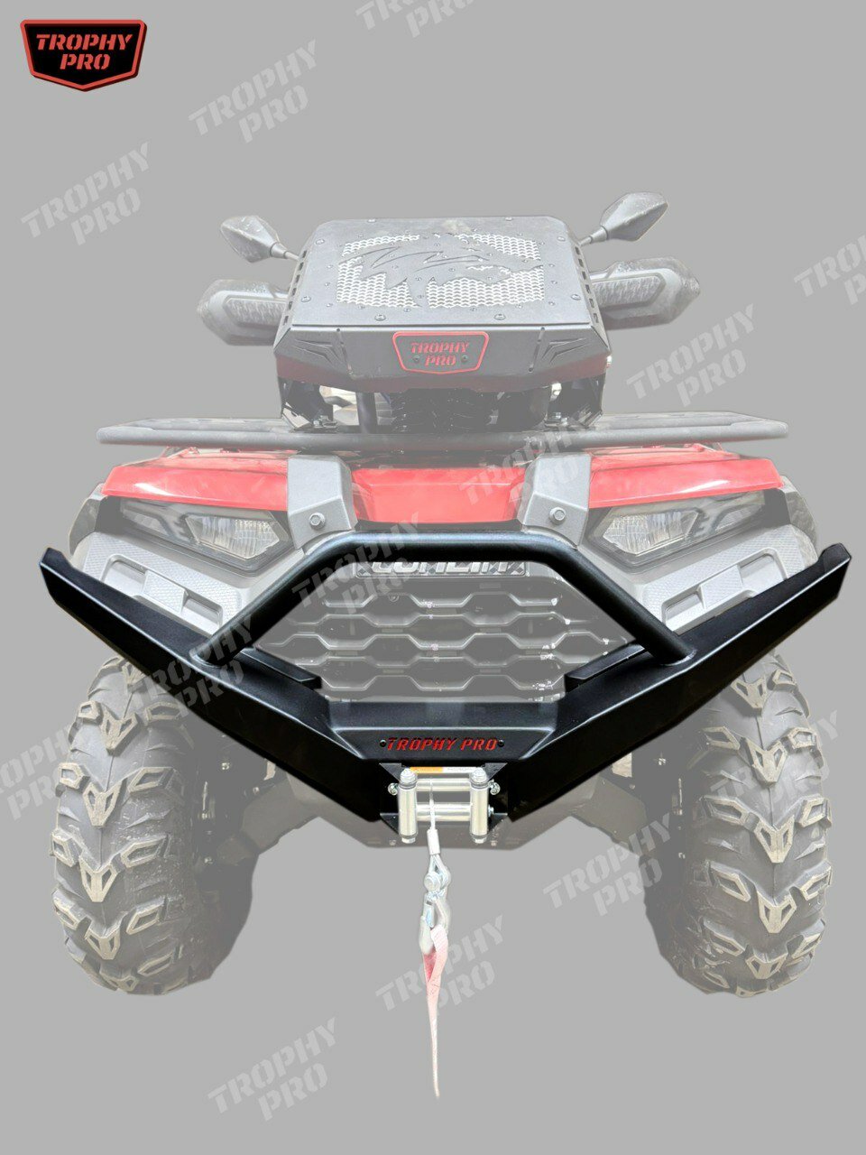 Силовой передний бампер для квадроцикла на LONCIN XWOLF 550 / 700