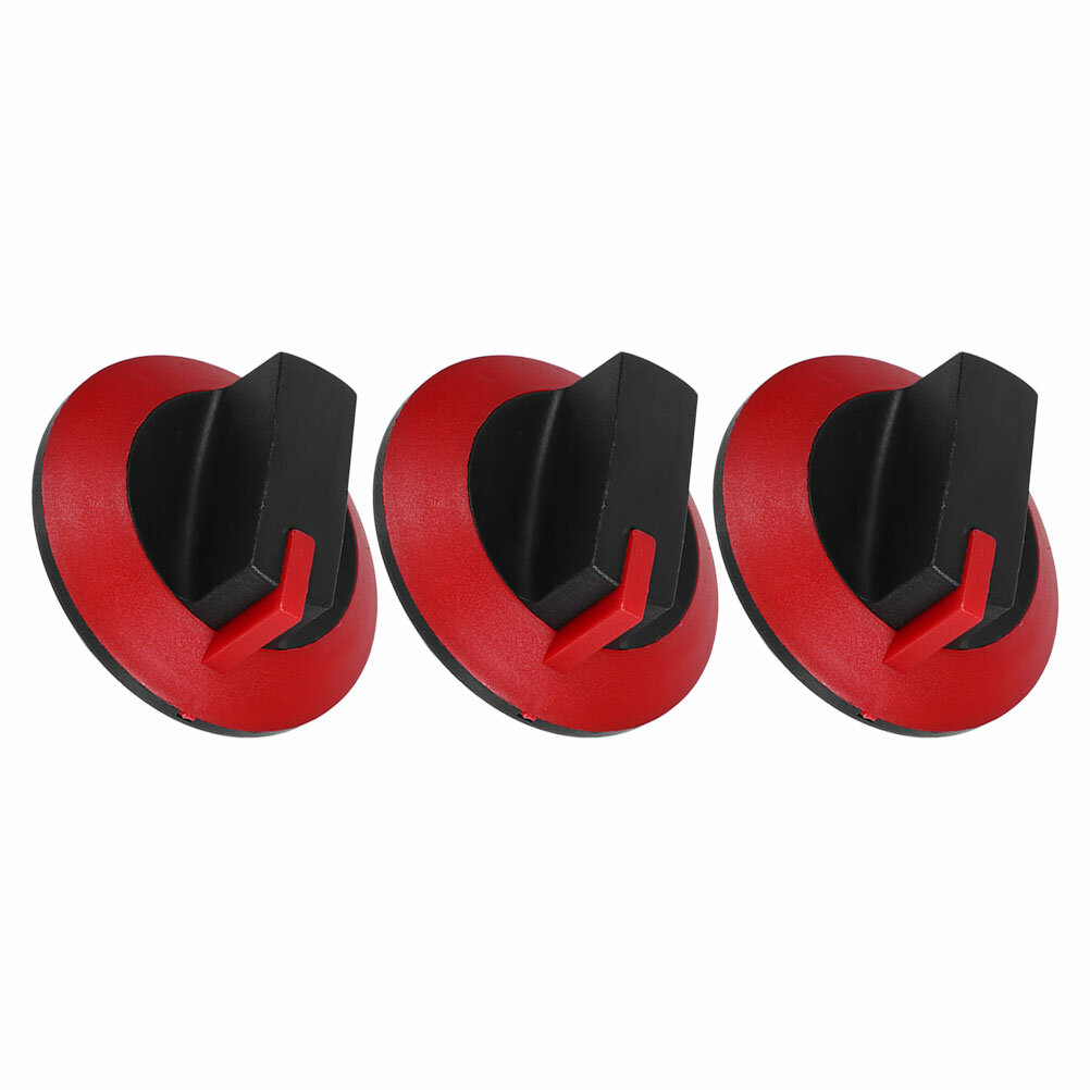 Аксессуары для газовых плит: ручка переключателя, глиняная печь, печь для приготовления лапши, печь для приготовления горячего горшка, кнопка для мощной газовой плиты на стойке ресторана (маленький размер: плоская поверхность) 3 шт.